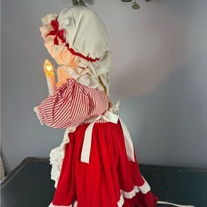 Holiday | Vintage Motionettes Of Christmas Lifelike Mrs Claus Lights Up ...